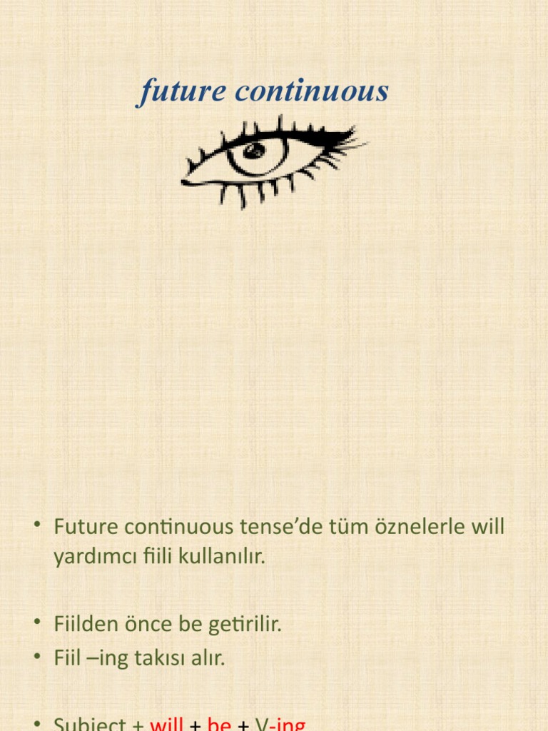 Future Continuous | PDF