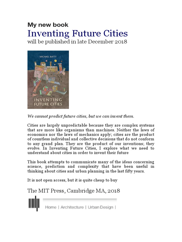 Inventing Future Cities | PDF