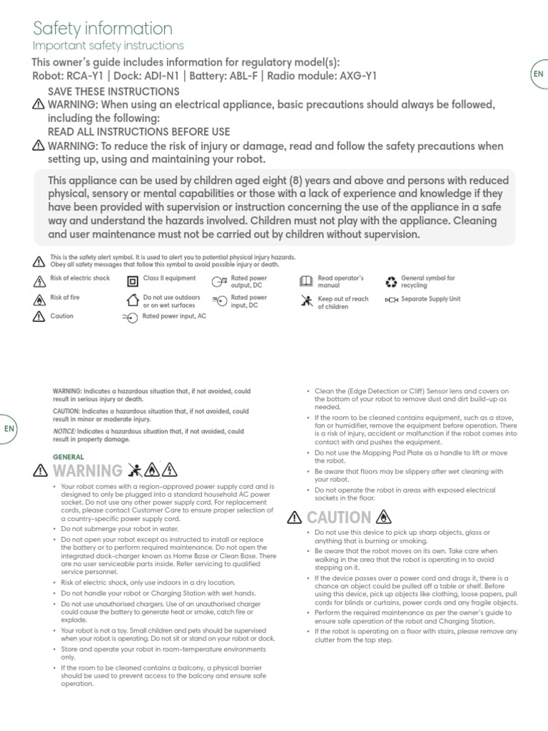 J7 Combo Owners Guide EMEA | PDF | Vacuum Cleaner | Electricity