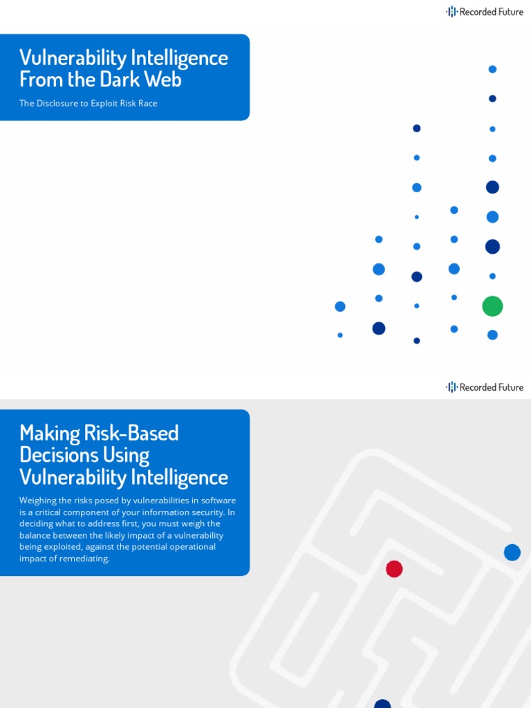 Vulnerability Intelligence Pdf Vulnerability Computing Security