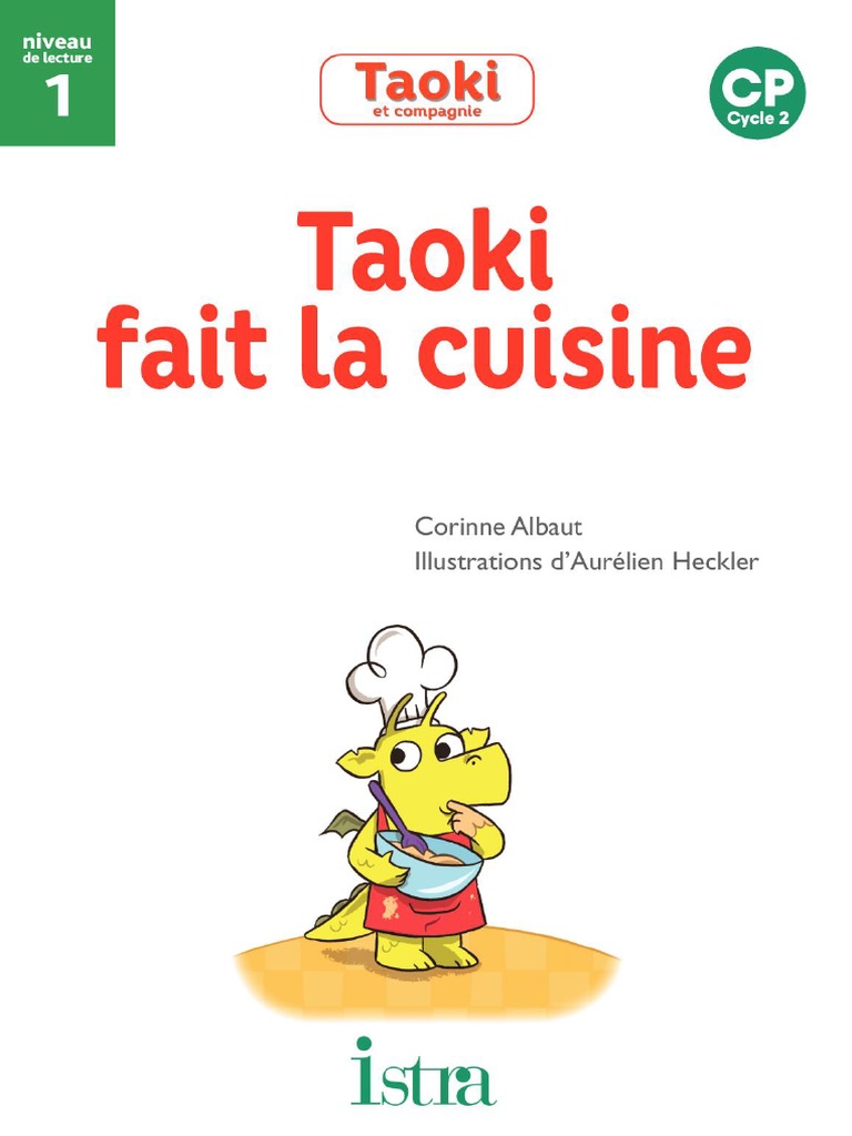 Taoki Fait La Cuisine | PDF