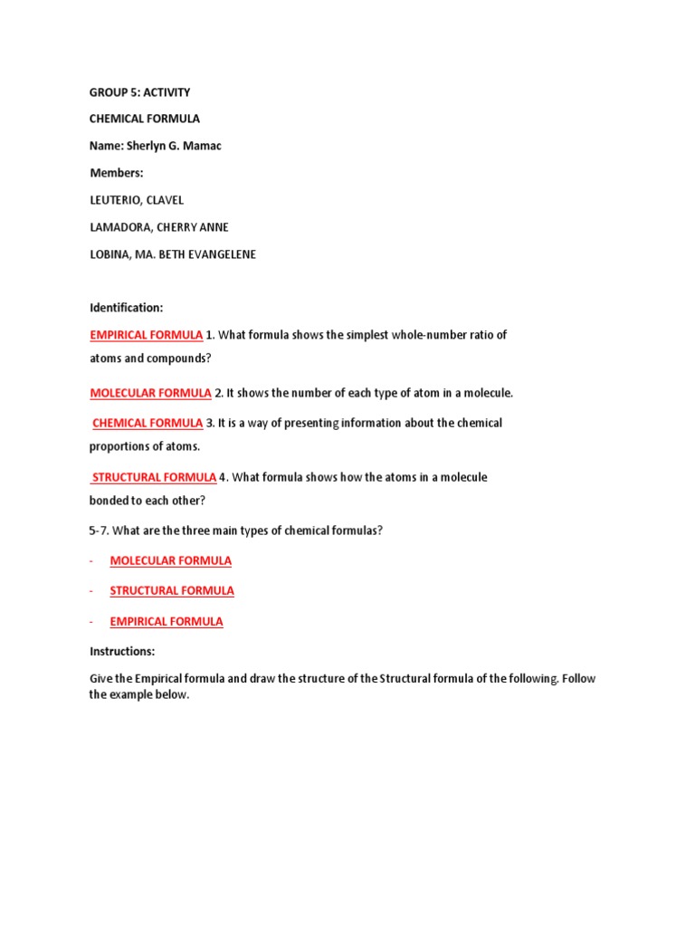 Mamac, Sherlyn G. - Bse Sci 1 - Activity # 5 | PDF