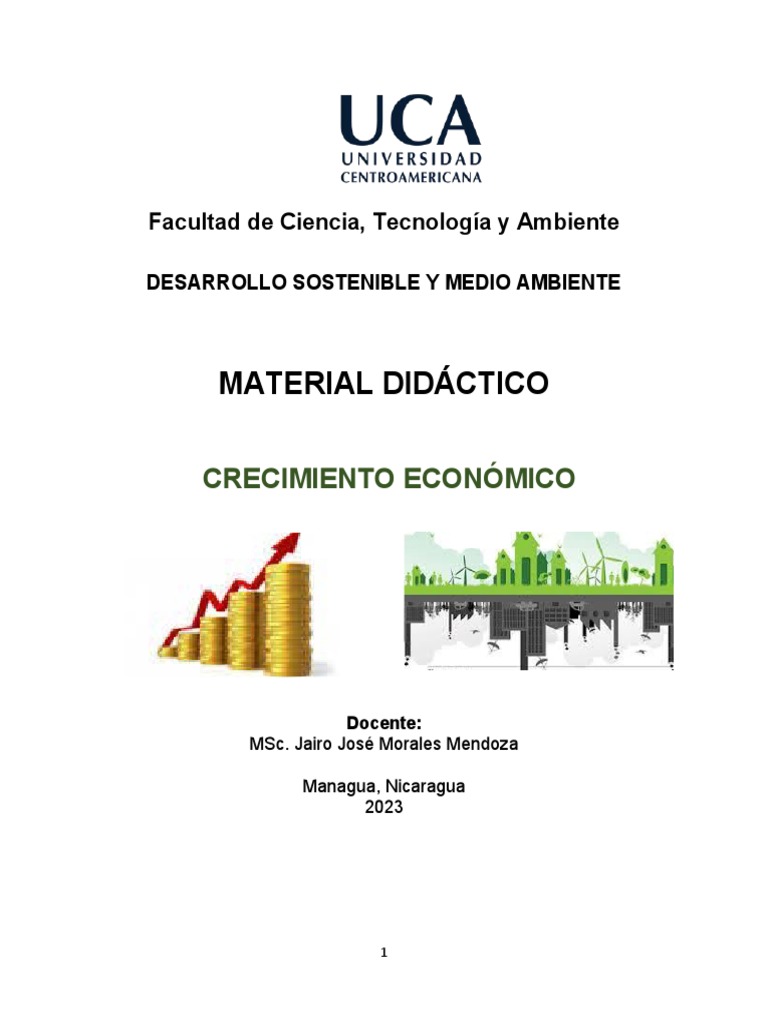 Crecimiento Económico | PDF | Producto Interno Bruto | Producto nacional bruto