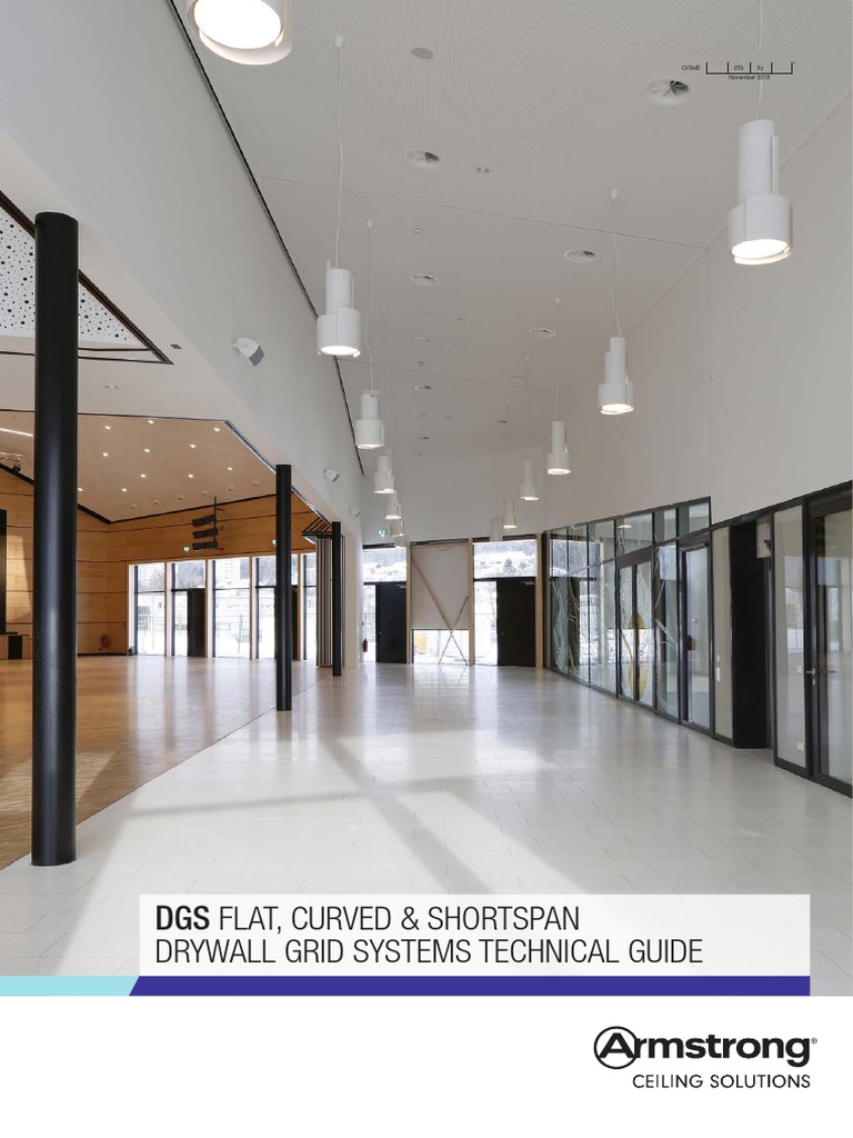 Drywall Grid System Dgs Technical Guide Armstrong | PDF | Drywall ...