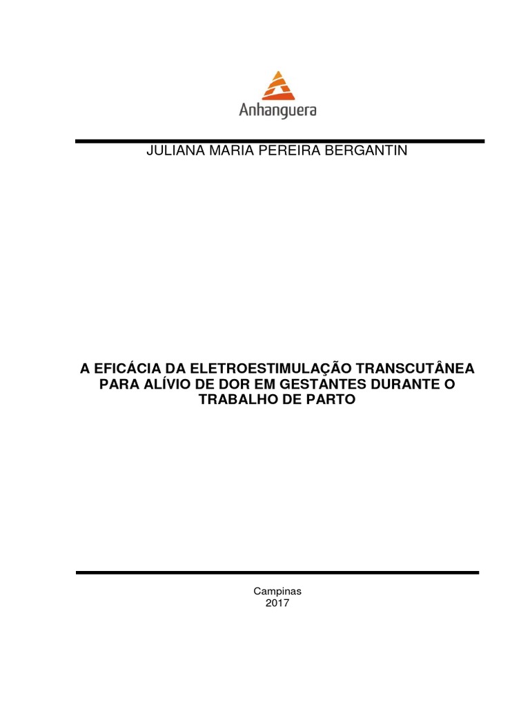 Juliana Maria Pereira Bergantin | PDF | Pélvis | Gravidez Juliana Maria Pereira Bergantin | PDF | Pélvis | Gravidez