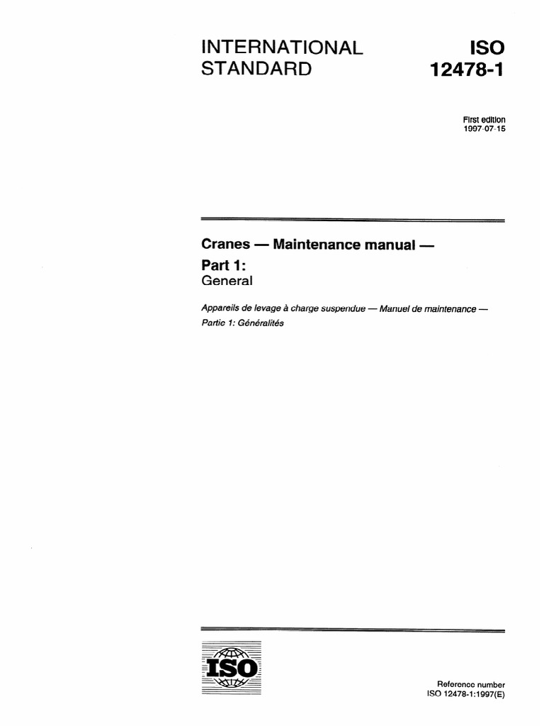 ISO 12478-1 1997 (E) - Image 600 PDF Document | Download Free PDF ...