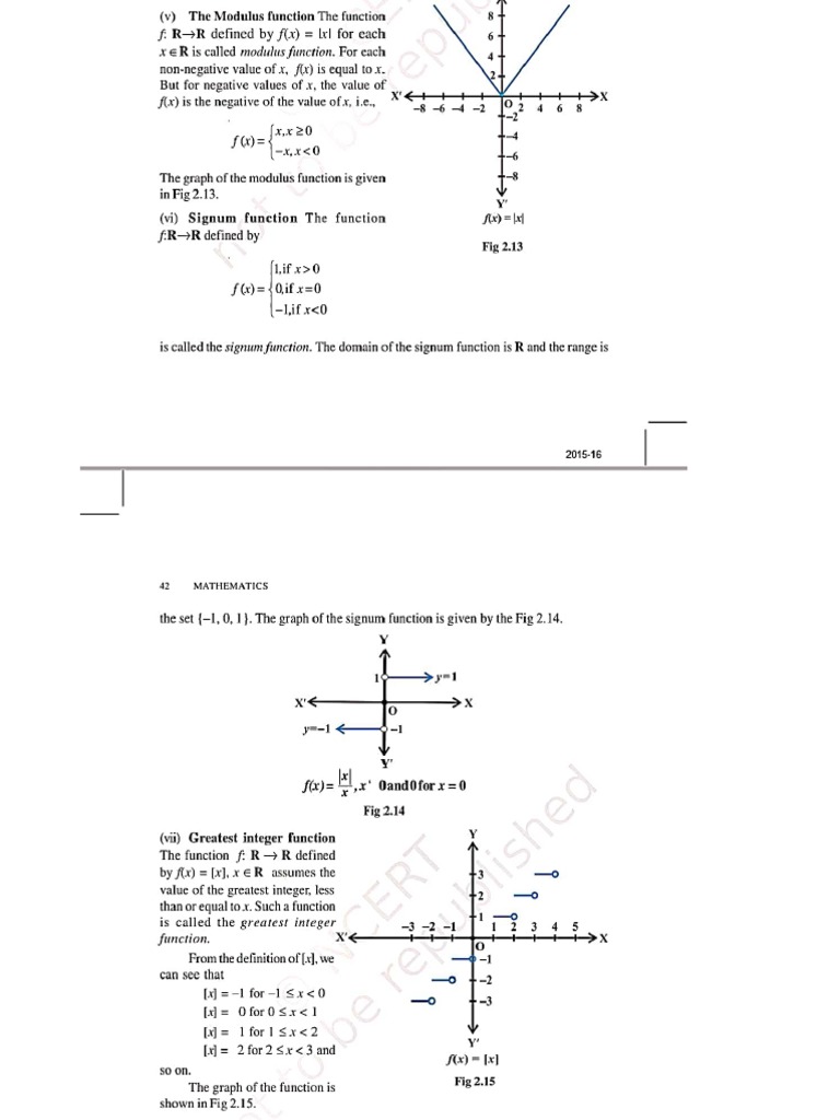 PUC I Maths Fix by Maths Techy | PDF