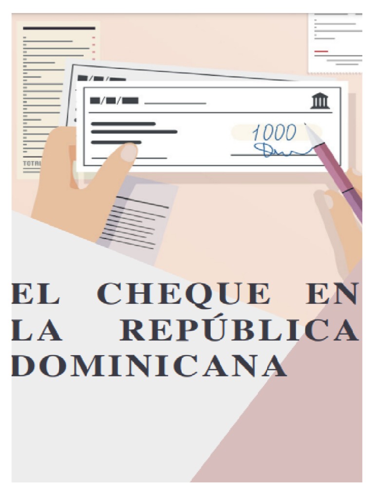 El Cheque en La República Dominicana F | PDF | Cheque | Pagos