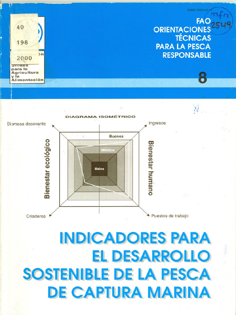Indicadores Desarrollo Sostenible Pesca Marina | PDF