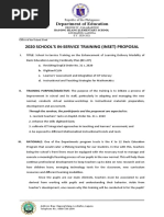 Activity Proposal Inset 2024 2025 | PDF