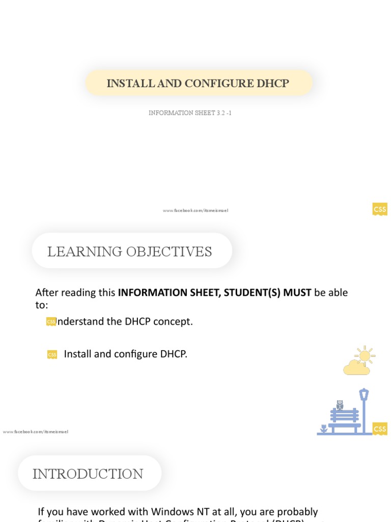 3.2-1 Install and Configure DHCP | PDF | Ip Address | Network Architecture