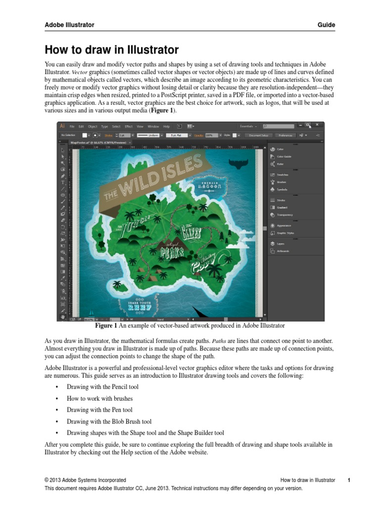 AI Howto Draw Illustrator | PDF | Adobe Illustrator | Drawing