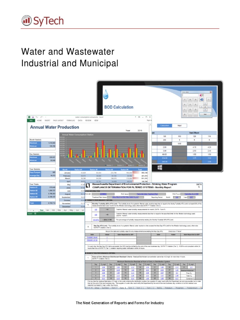 Xlreporter Report For Water and Wastewater Whitepaper | PDF | Databases | Microsoft Excel