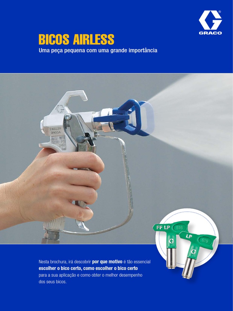 Bicos Airless | PDF | Tinta | Bico