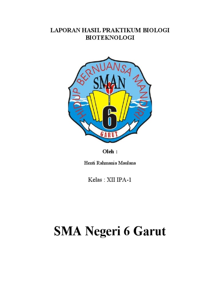 LAPORAN HASIL PRAKTIKUM BIOLOGI Print | PDF LAPORAN HASIL PRAKTIKUM BIOLOGI Print | PDF