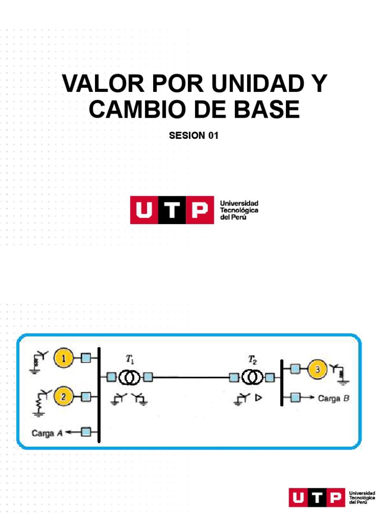 S01.s3 VALOR POR UNIDAD Y CAMBIO DE BASE | PDF | Transformador ...