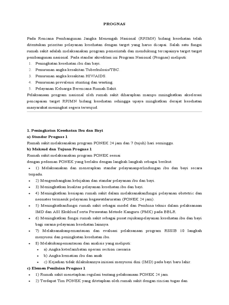 Prognas Lafki Baru | PDF