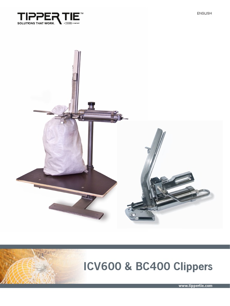 ICV600 & BC400 Clippers: English | PDF | Packaging And Labeling ...