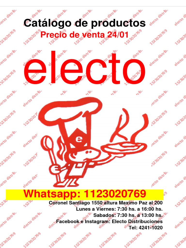 Catalogo Electo | PDF | Crema | Decapado