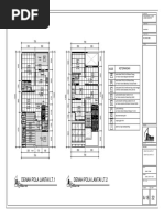 Denah Dan Detail Penulangan Plat Lantai SKALA 1: 100: Judul Proyek | PDF