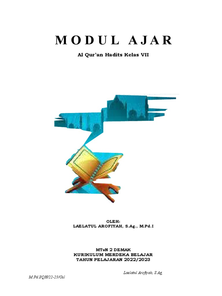 Modul Ajar QH 7 KD 3.1 | PDF