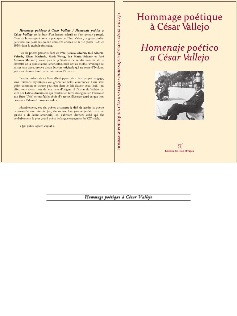 Hommage Poe Tique A Cesar Vallejo | PDF | Poésie