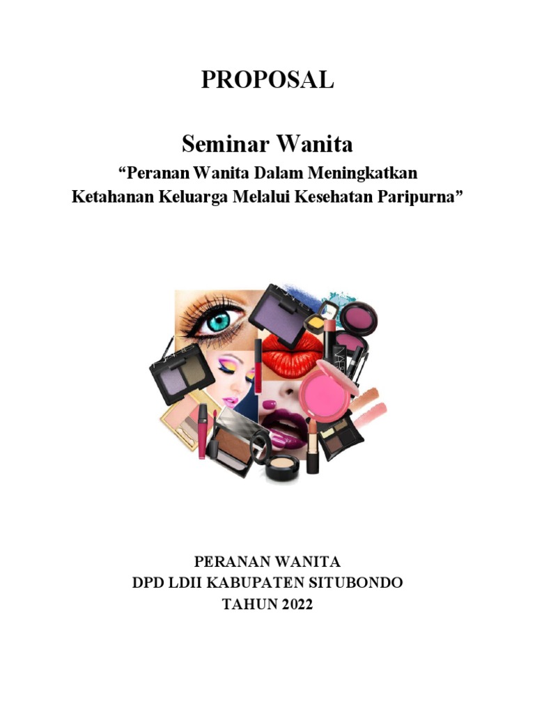 Proposal Seminar Kecantikan | PDF