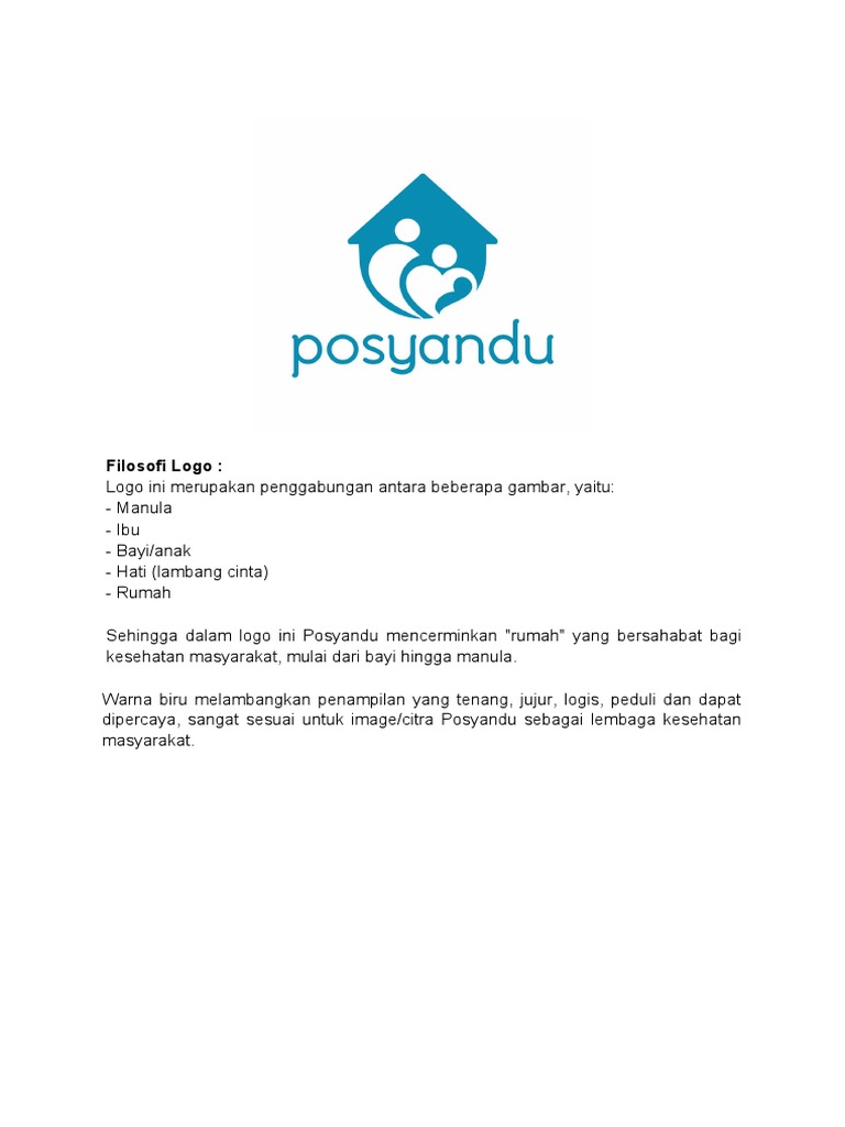 Filosofi dan Arti Logo Posyandu 2024 | PDF