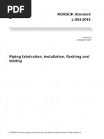 NORSOK Standards Overview and Codes | PDF | Structural Steel | Pipe ...