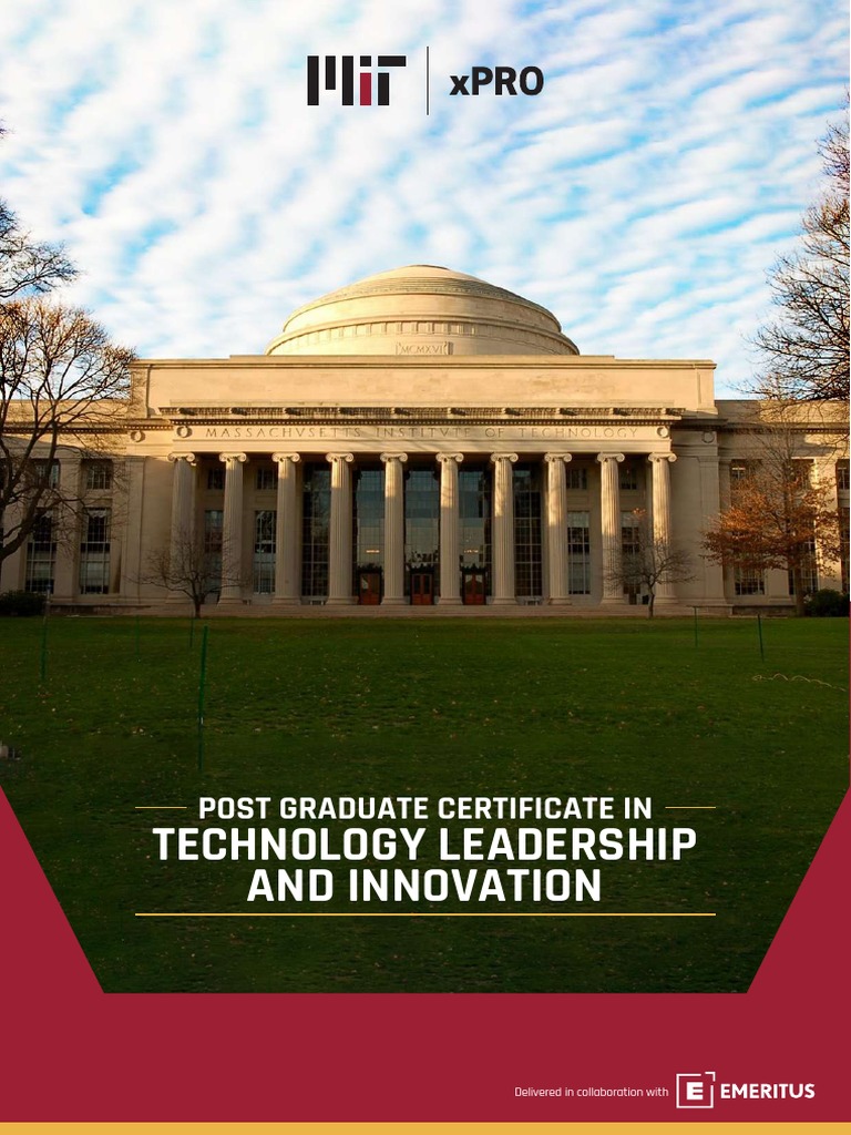 MIT xPRO PGCTLI Brochure Batch 4 | Download Free PDF | Machine Learning ... MIT xPRO PGCTLI Brochure Batch 4 | Download Free PDF | Machine Learning ...