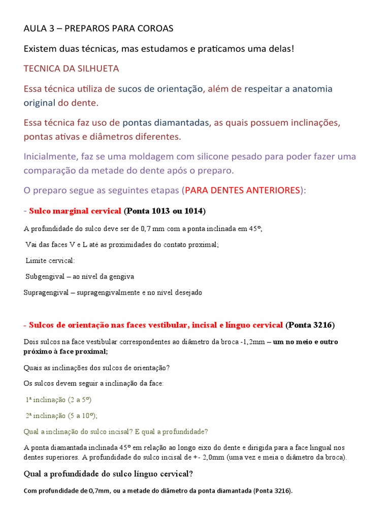 Resumo Prótese Fixa | PDF | Dente