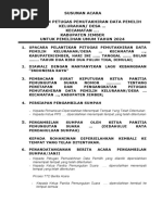 Teks MC Pembawa Acara Rapat Pleno PPS | PDF