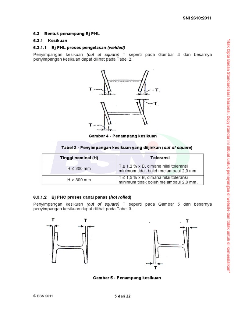 Baja Profil H (BJ P H-Beam) - Part9 | PDF