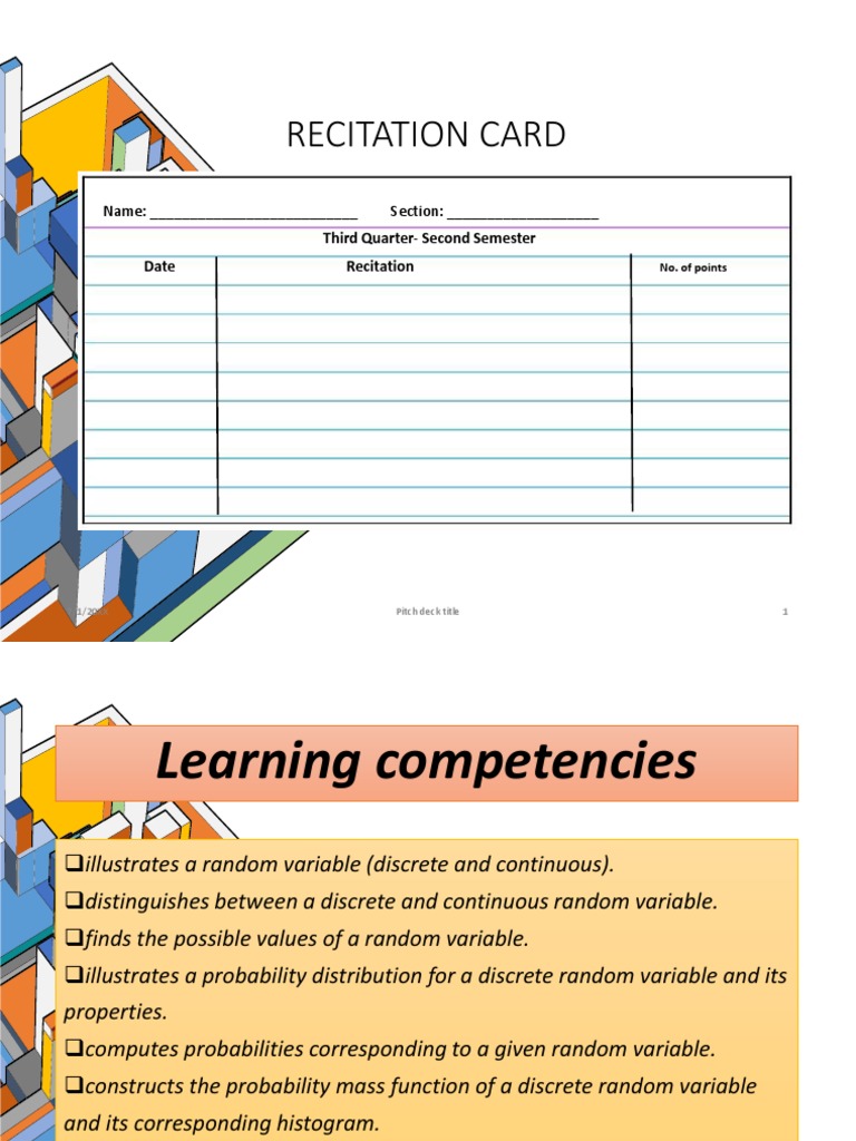 Week2 Random Variables Pdf Probability Distribution Random Variable