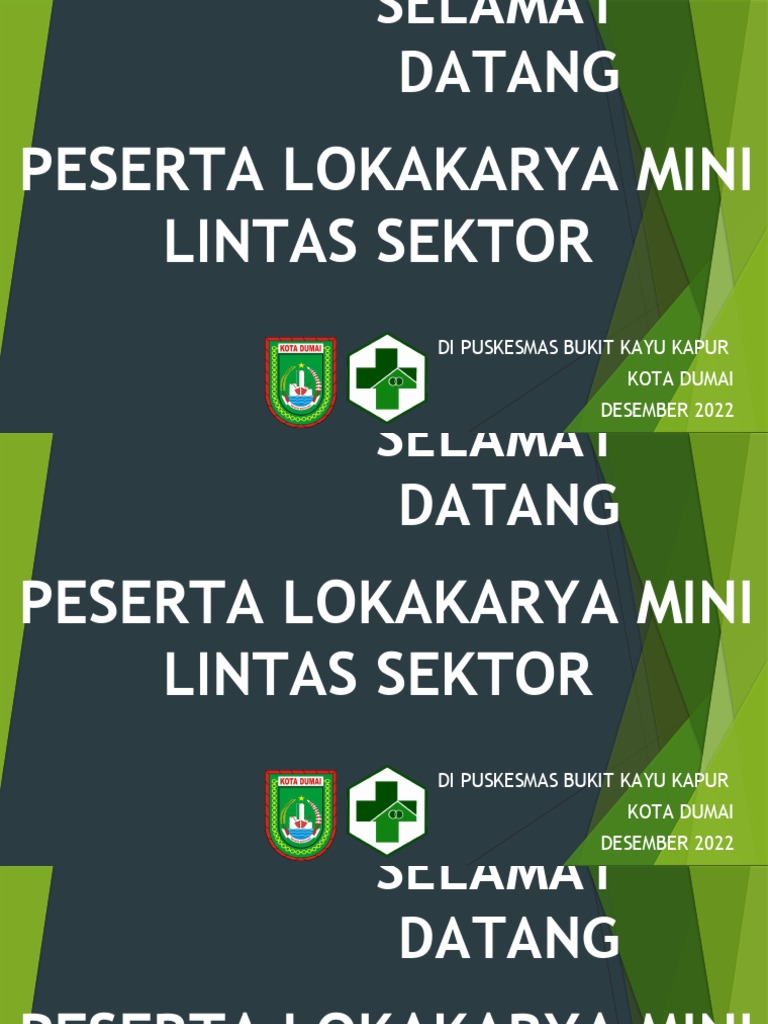 Selamat Datang Lokmin Linsek 2022 | PDF
