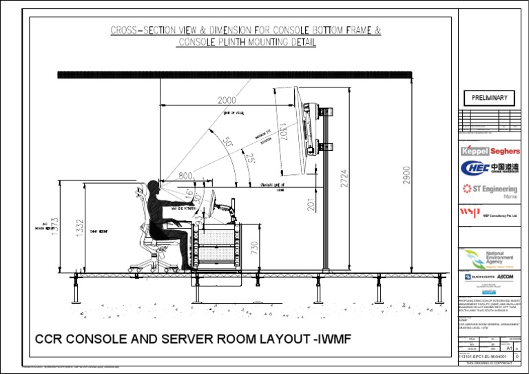 CCR Console and Server Room Layout - Iwmf: Preliminary | PDF