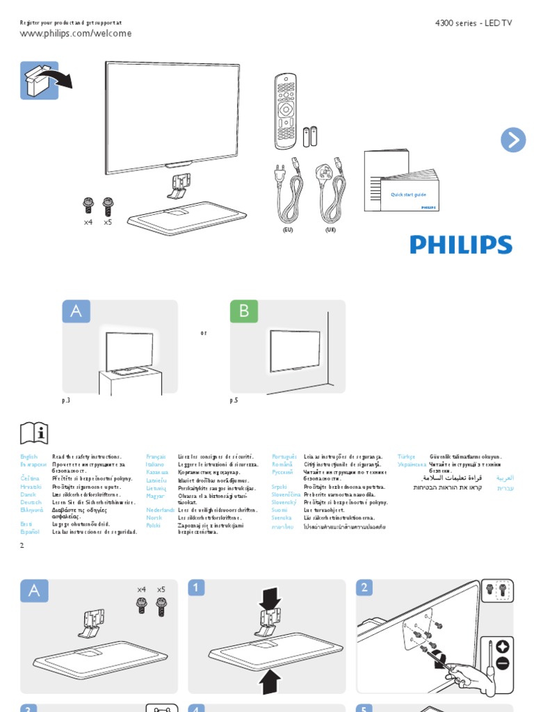 32phh4309 88 QSG Esp | PDF