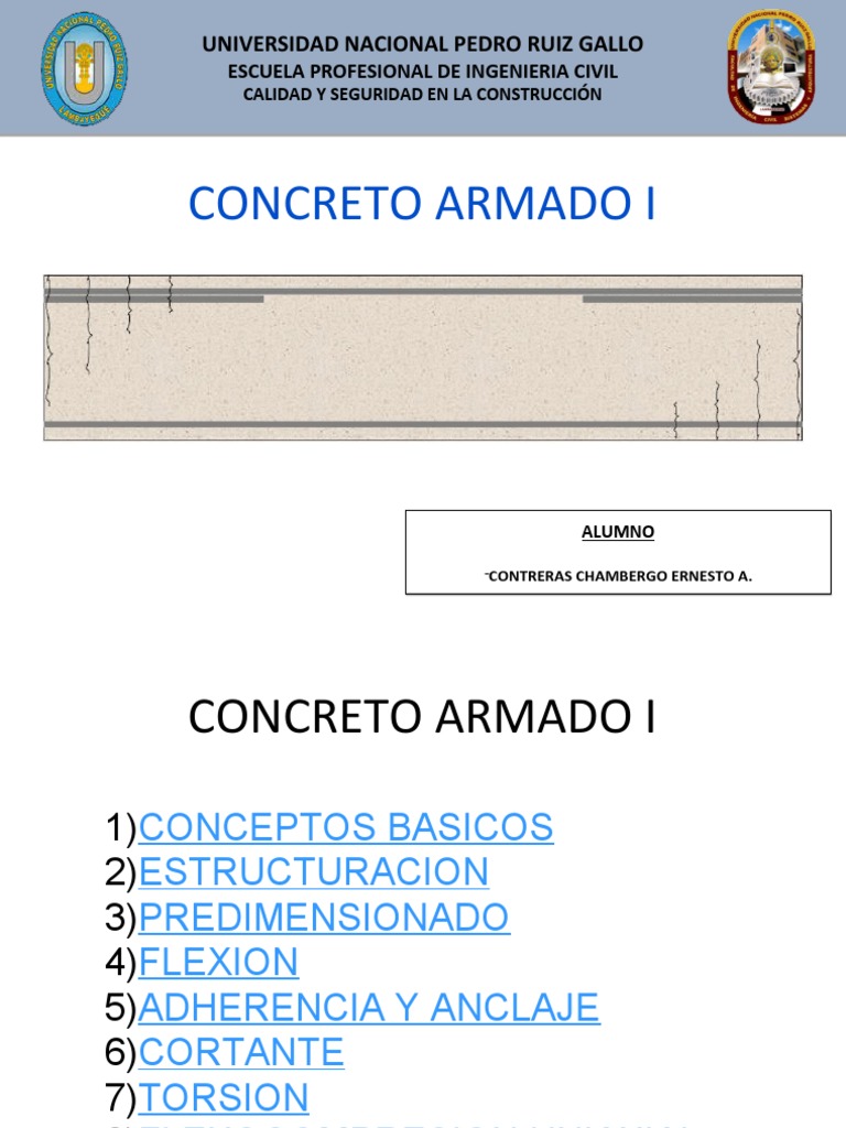 Concreto Armado I - 01 | PDF | Hormigón | Acero