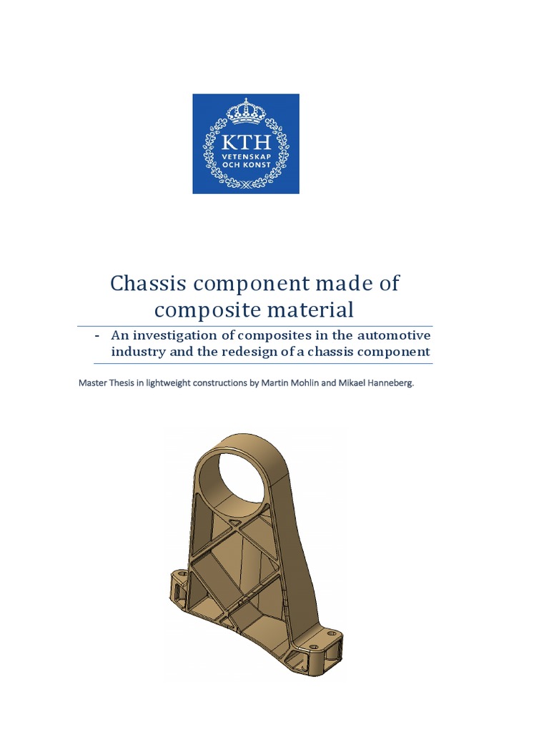 Chassis Component Made of Composite Material | PDF | Composite Material ... Chassis Component Made of Composite Material | PDF | Composite Material ...