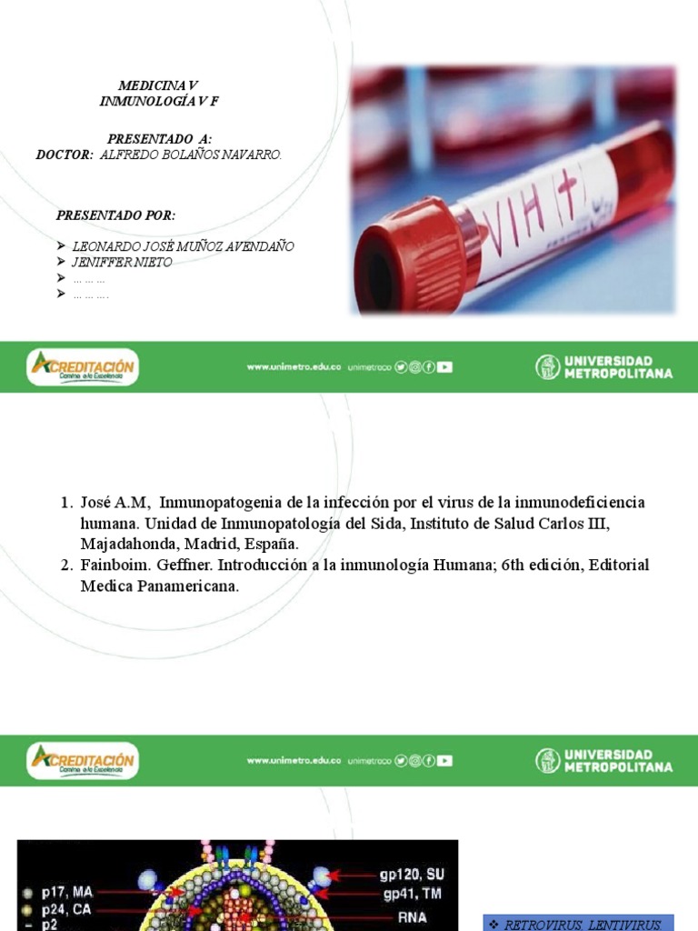 Inmunología y Diagnóstico del VIH | PDF | VIH | Sistema inmune