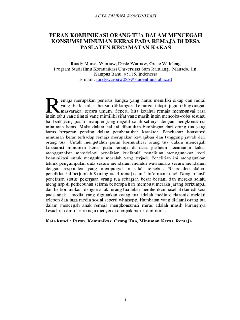 Levianelotulung, Jurnal Randy | PDF