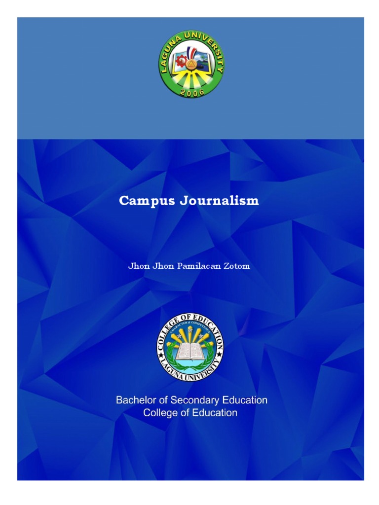 CO 8 Campus Journalism | Download Free PDF | Journalism | News