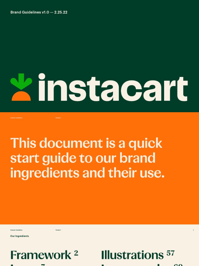 Instacart 2022 | PDF | Logos | Page Layout