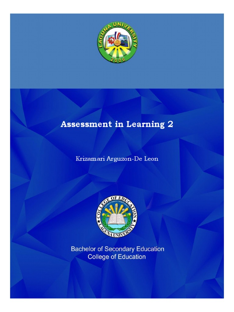 Assessment in Learning 2 Overview | PDF | Educational Assessment ...