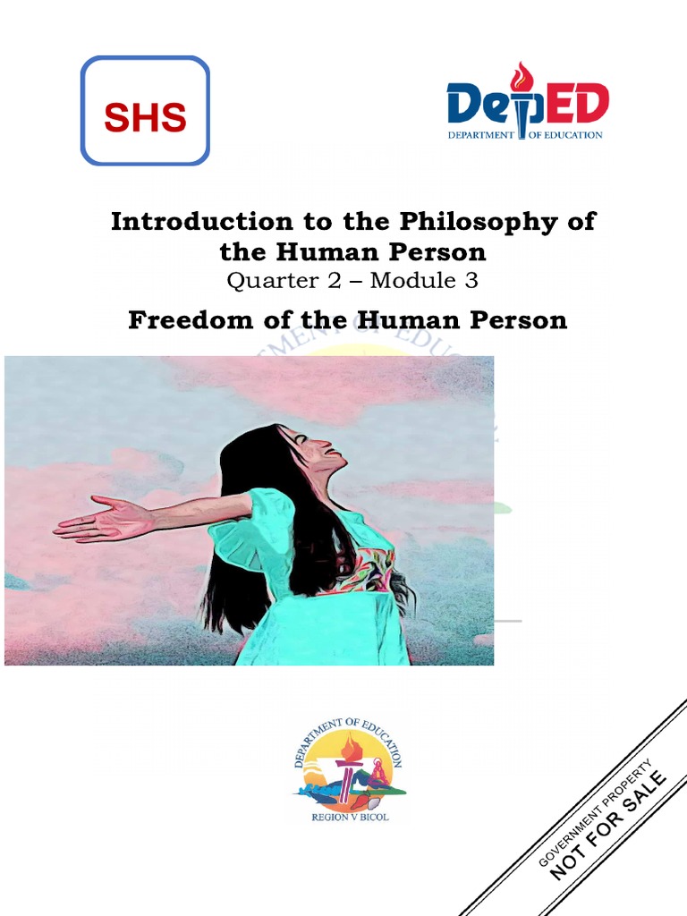 Module 3. Freedom of The Human Person | PDF | Free Will | Metaphysics