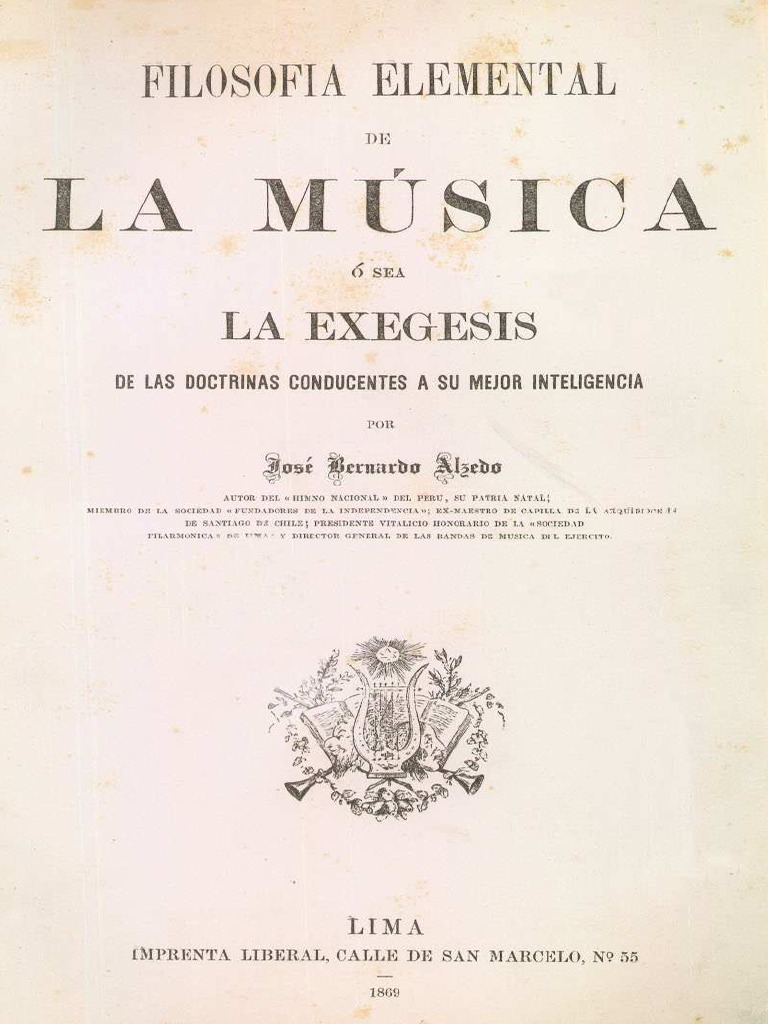 Filosofía Elemental de la Música: Una obra pionera sobre la teoría y la ...