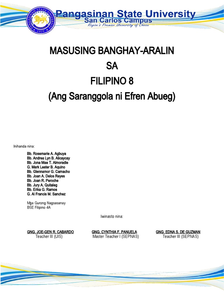 Revised Detailed Lesson Plan (SEPNAS GROUP) | PDF