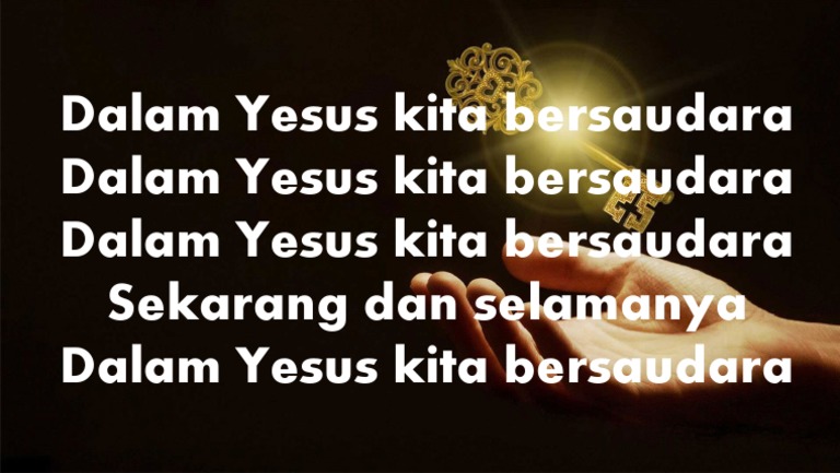 Persaudaraan dalam Yesus | PDF