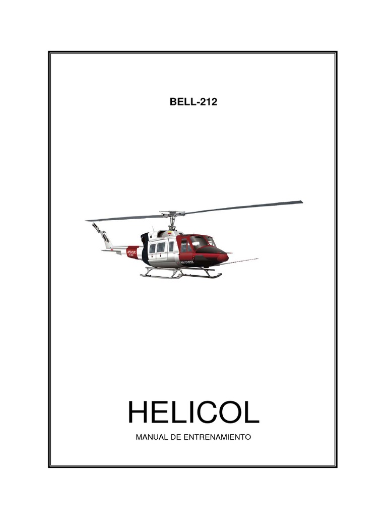 Memoficha - Bell-212REPASO HELICOL | PDF | Helicóptero | Generador ...