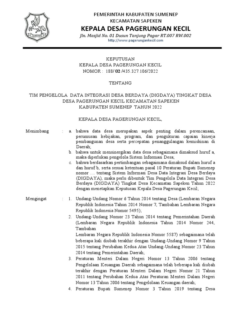 SK Sid Digdaya 2022 | PDF